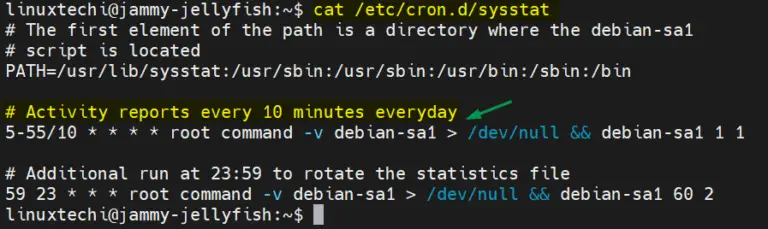 Generate Cpu Memory And Io Report Using Sar Command