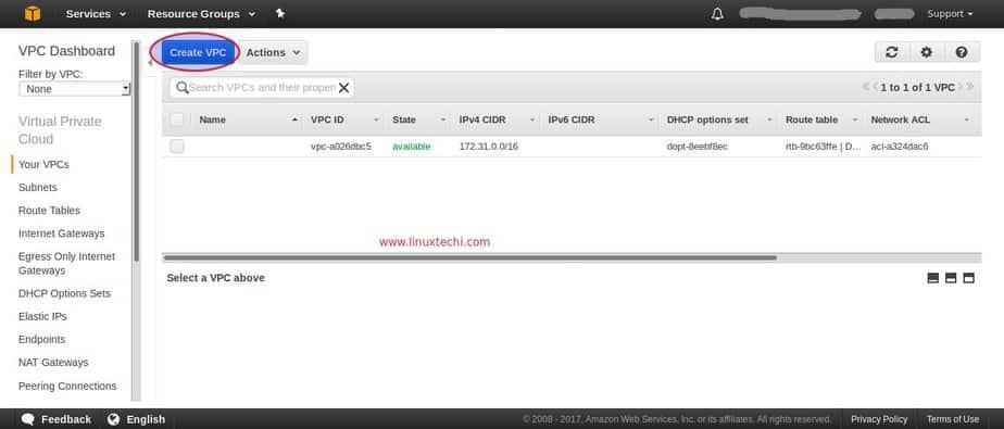 Create Vpc Aws Account