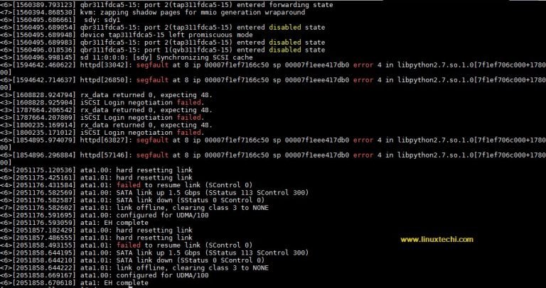 Top 10 dmesg Command Examples in Linux Top 10 dmesg Command Examples in Linux