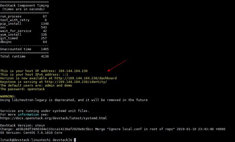 OpenStack Deployment using Devstack on CentOS 7 / RHEL 7 OpenStack Deployment using Devstack on CentOS 7 / RHEL 7