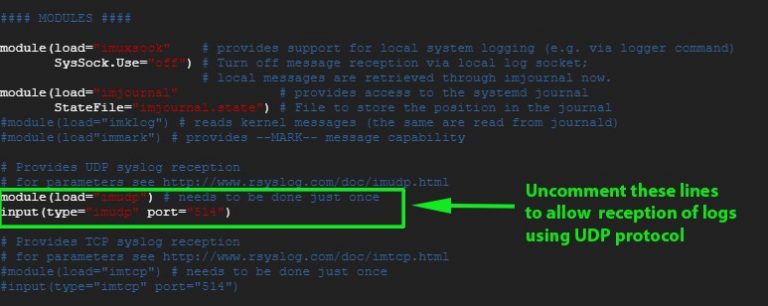 How to Configure Rsyslog Server in CentOS 8 / RHEL 8 How to Configure Rsyslog Server in CentOS 8 / RHEL 8