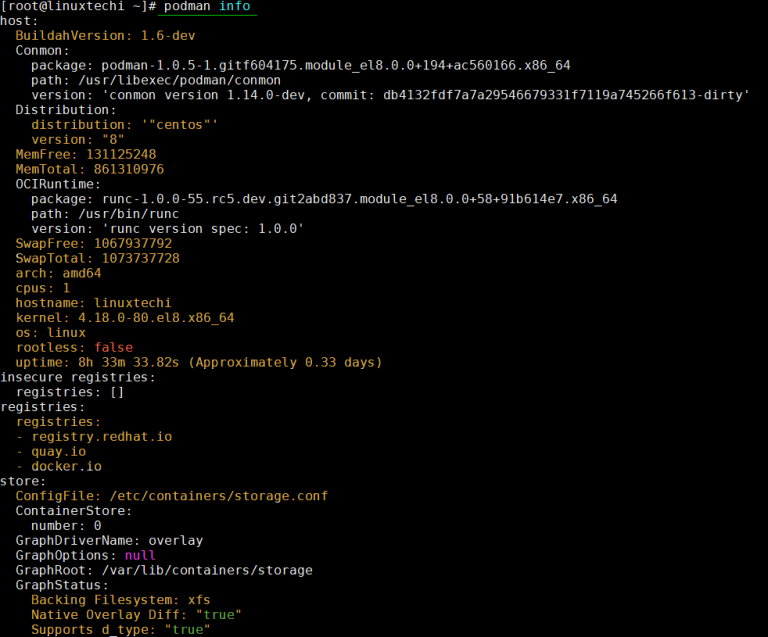 How To Run Containers With Podman On Centos 8 Rhel 8 