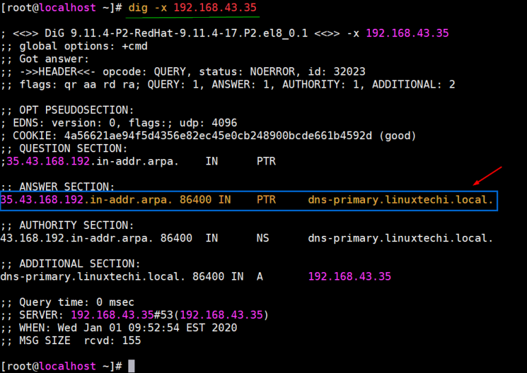 How To Setup Dns Server Bind On Centos 8 Rhel 8
