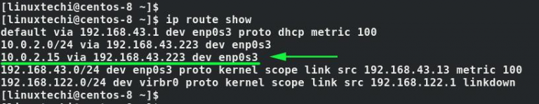 How To Add And Delete Static Route In Linux With Ip Command 6445