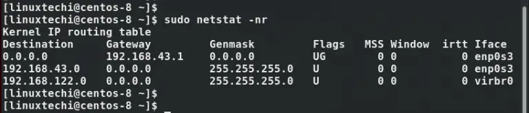 How To Add And Delete Static Route In Linux With Ip Command