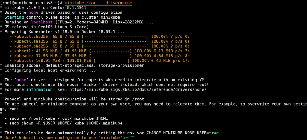 How To Install Kubernetes K8s With Minikube On Centos 8