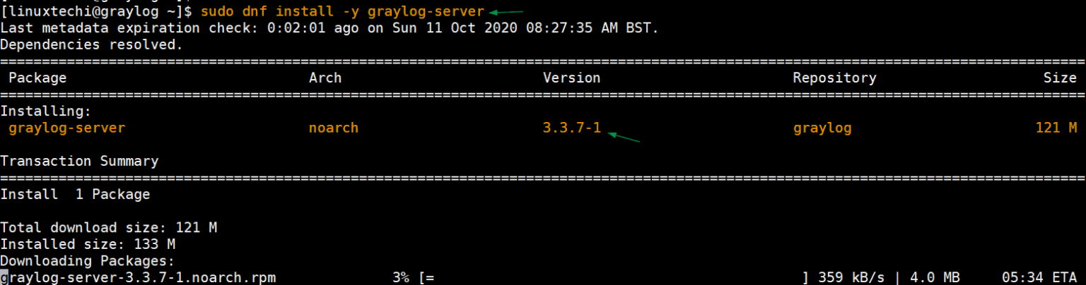 How To Install Graylog With Elasticsearch On Centos 8