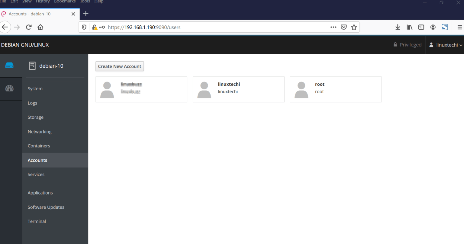 How To Install Cockpit Web Console On Debian 10