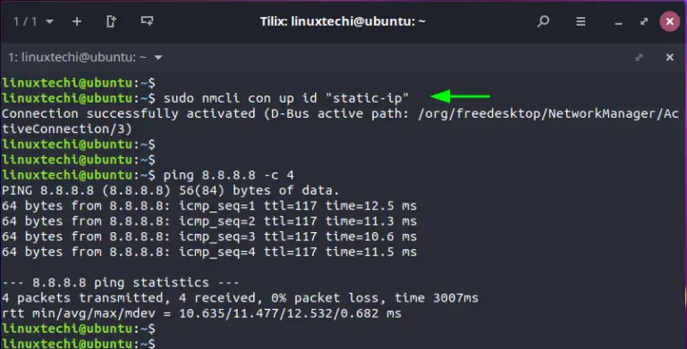 How To Configure Ip Networking With Nmcli Command In Linux